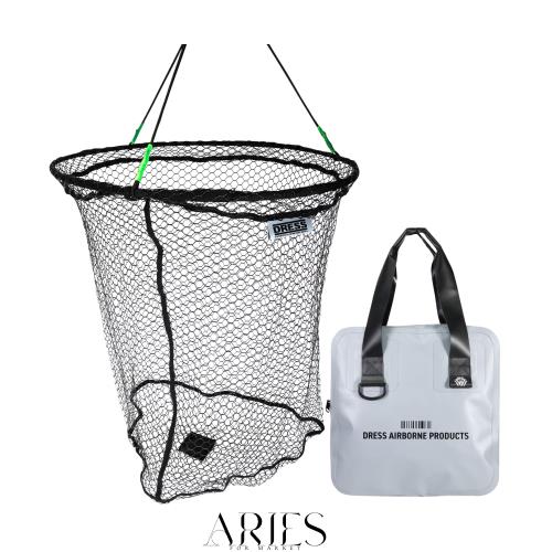 ドレス(DRESS) 落とし タモ 2.0 60cm 防水収納バッグ付き ランディングネット タモ網 大型 収納 玉網 10ｍ