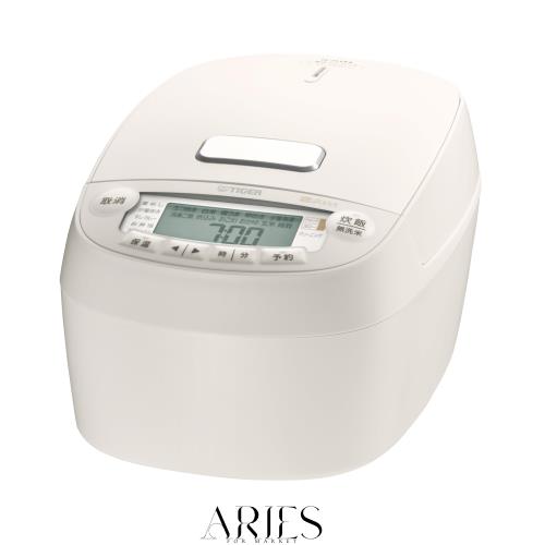 タイガー魔法瓶(TIGER) 炊飯器 5.5合 圧力IH 炊きたて 遠赤5層土鍋蓄熱コート釜 粒立ち保温 お手入れ簡単 ホワイト JPV-S100WO