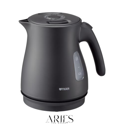 【WEB限定】タイガー魔法瓶(TIGER) 電気ケトル 蒸気レス 驚速 軽量 湯沸かし 1L 転倒お湯漏れ防止 カラ炊き防止 ブラック PCV-N100K
