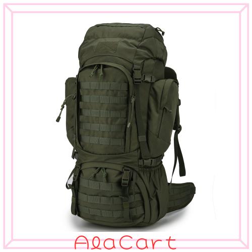 [Mardingtop] 60L リュック 大容量 タクティカル バックパック 軽量 鞄 対応 ミリタリーバックパック 登山用リュック キャンプ トレッキ