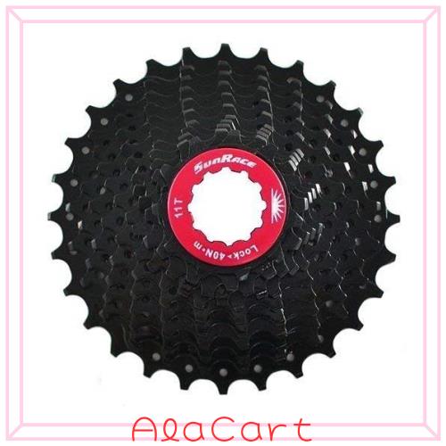 その他のスポーツ Sunrace CSRX1 11 Speed Road Bike Cassette 11-28T, Black #ST1565
