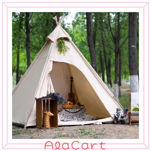 Cozy House スリーシーズンコットンキャンバスキャンプテント 2〜3人