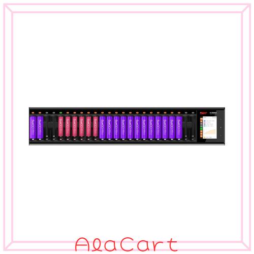 ISDT N24 充電器 24本同時充電可能 単三単四ニッケル水素/ニカド充電池に対応 単３単４電池充電器 Li-lon, LiHv, Ni-MH, Ni-Cd, LiFePO4