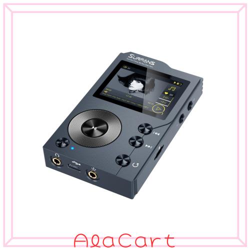 Surfans F20 HiFi MP3プレーヤー ブルートゥース付き ロスレスDSDデジタルオーディオ音楽プレーヤー、 ポータブルオーディオプレーヤー 3