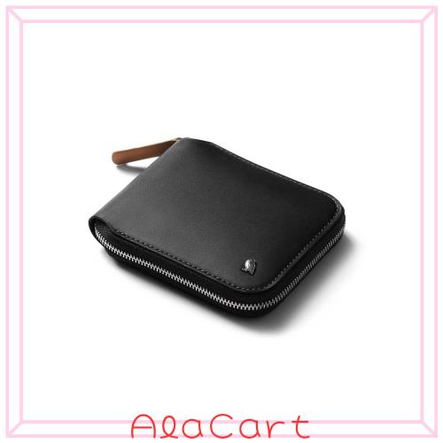 [Bellroy] Zip Wallet（カード8枚程度、紙幣を折らずに収納、取り出しやすいマグネット留めのポーチ） - Black