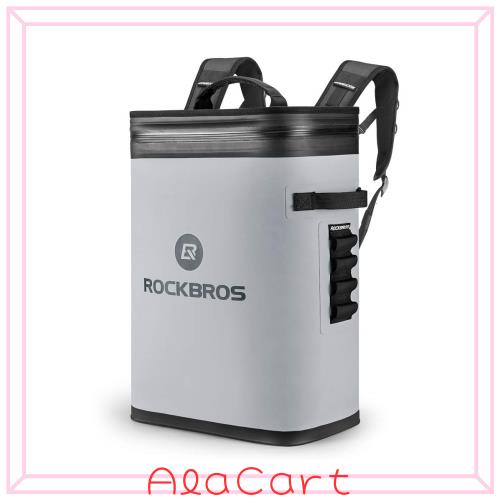 ROCKBROS(ロックブロス)クーラーボックス 保冷バッグ リュック型 ソフトクーラー 高保冷力 大容量 軽量 防水 キャンプ 釣り 花火 バーベ