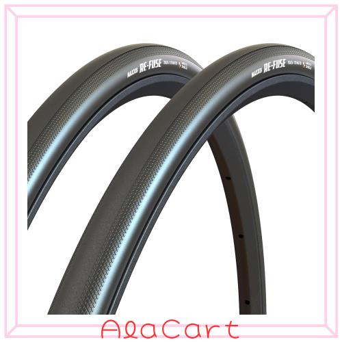 その他のスポーツ MAXXIS Re-Fuse Tire Road Racing Clincher Folding Tire 700x28C, Black, 2 Tire, MX2006