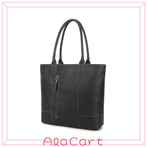 Kimura handmade トートバック メンズ 大容量 ビジネス 多機能 ファスナー レザー ブランド 通勤 男性用 トート 大型 人気 a4 LZ018… (L