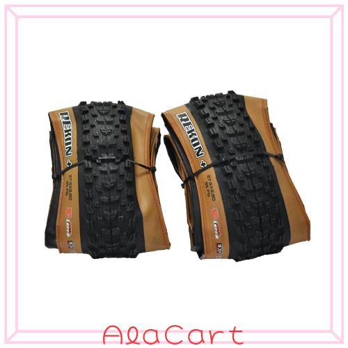 MAXXIS REKON Plus MTB Folding Tire TR EXO 3C MaxxTerra 27.5x2.80” Tire , Tanwall, 2 Tires, MX2810