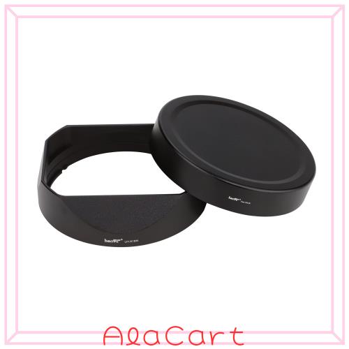 Haogeレンズフードメタルスクエアバヨネット にとって 富士 XF 16-80mm F4 R OIS WR用, Fuji 16-80 フード、Fujinon 16-80mm F4レンズフ