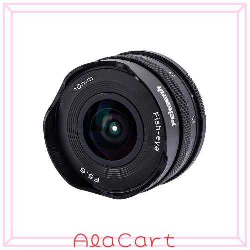 Pergear 10mm F5.6 パンケーキ魚眼レンズ マイクロフォーサーズ M4/3マウントカメラに対応