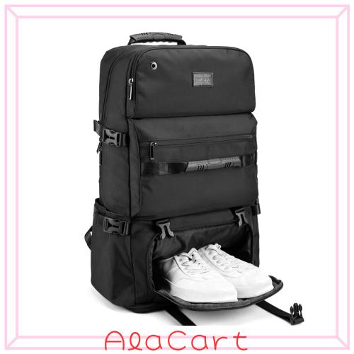 [shrradoo] 登山リュック 75L 大容量 リュックサック バックパック 軽量 防水 ハイキング キャンプ アウトドアバッグ 防災 旅行 (ナイロ