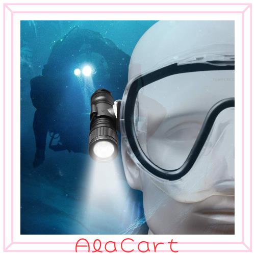 ORCATORCH D560 ミニダイビングライト 最大650ルーメン ダイバーライト 多機能懐中電灯 LED ナイトダイビング 水中ライト 水中150メート