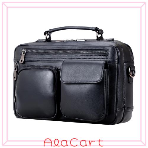 [Masa Kawa] 改良型 雅革 ショルダーバッグ メンズ 本革 一流革職人が作る 人気 斜めがけ メッセンジャーバッグ レザー ipad対応 軽量 防