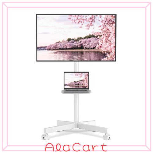 テレビスタンド キャスター付き テレビスタンド ハイタイプ/ロータイプ 23~55型 テレビ用スタンド壁掛け 上下傾斜 tvスタンド VESA40x40