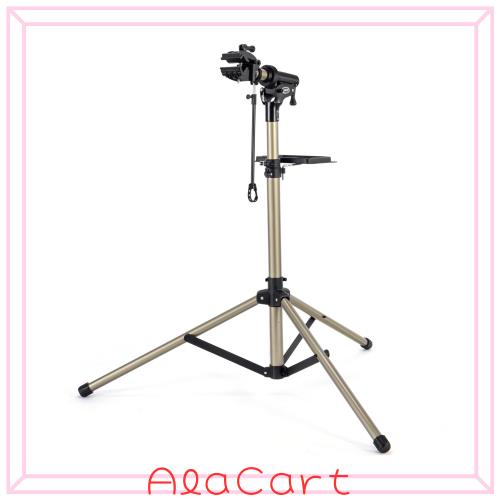 CXWXC 自転車 メンテナンススタンド 三脚 角度・高さ調整 耐荷重30kg ワークスタンド アルミ製 折りたたみ ロードバイク 洗車及び整備 作