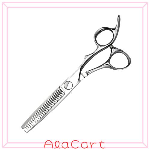 AOLANDUO 理容ハサミ-理容師及びサロンスタイリストのためのVG10ステンレス鋼を使用して非常に鋭いオフセット設計-滑らかな動きの良い職