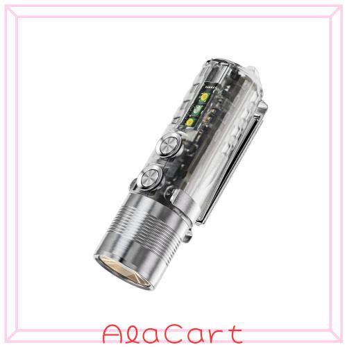 RovyVon A28 G2 懐中電灯 サイドシグナルライト付き 1000Lm 充電式 防水 EDCポケット懐中電灯 キャンプ アウトドア 毎日の持ち運びに