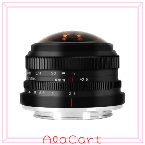 7artisans 4mm F2.8 円形魚眼レンズ 225°超広角 APS-Cサイズ (Sony Eマウント)