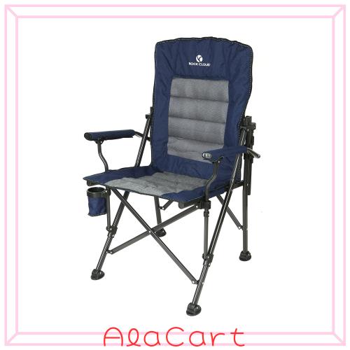 Rock Cloud アウトドアチェア 3段階リクライニング キャンプ イス 折りたたみ ハイバック椅子 コンパクト 携帯便利 お昼休み ビーチ 庭園