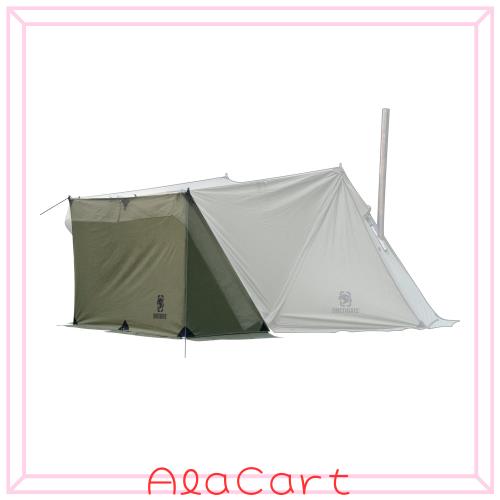 OneTigris 焚き火陣幕 テント前幕 TC素材 目隠し 多機能風よけ テントと連結可能 スノースカート付き 難燃 遮光 撥水 防カビ加工 軽量 38