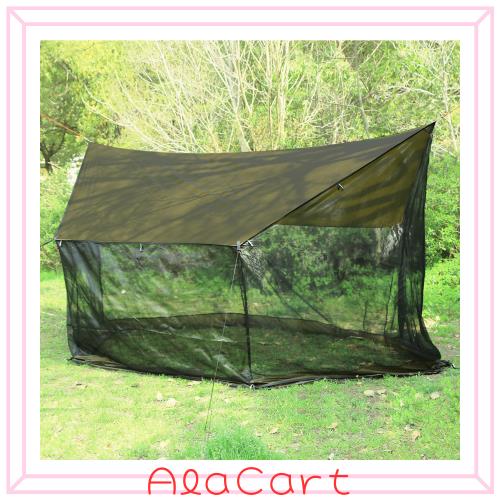 Preself 2-4人用 軽量 ハンモック テント, 通気 快適 蚊や雨を防ぐ スクリーンハウス, 沢登り 登山 徒歩 釣り ホームキャンプ (超軽量)