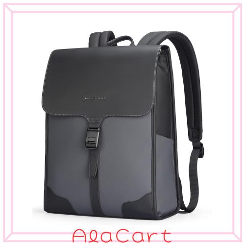 【MARK RYDEN】 リュックメンズ 軽量 ビジネスリュック 自立 スクエアバックパック 薄型 トラベルバッグ 15.6インチラップトップ デイパ