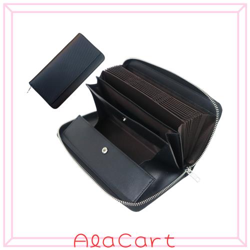 [jxleichi] 財布 メンズ 長財布 さいふ 牛革 大容量 25枚カード収納可能 ラウンドファスナー カードケース 本革 スキミング防止 磁気防止