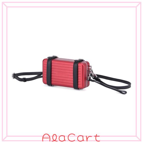 [タビトラ] ショルダーバッグ アルミ製 小型 ミニバッグ ポシェット バック レディース 斜めがけ お出かけ 肩掛け かわいい バレンタイン