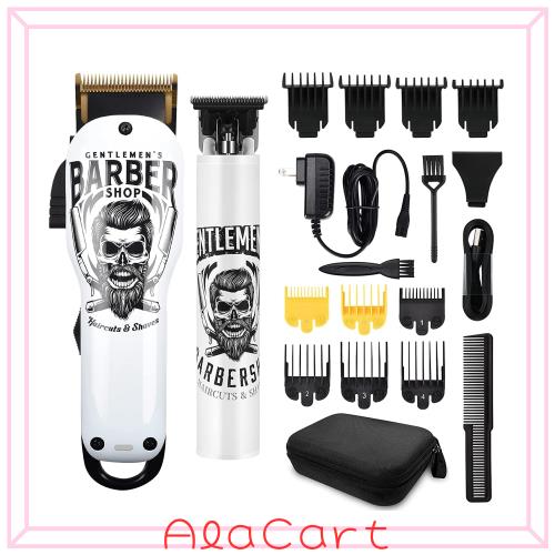 COSYONALL 電動バリカン ヘアカッター ヒゲトリマー 充電式 ヘアクリッパー Y4 防水バリカン コードレス 長さ0.8-13mm調整 低騒音 ショー