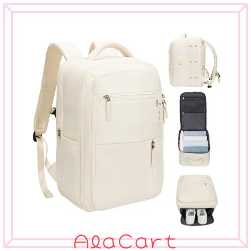 [Hp hope] トラベルバックパック、女性用盗難防止バックパック旅行ハイキングウィークエンダーバックパック用の拡張可能なバックパックUS