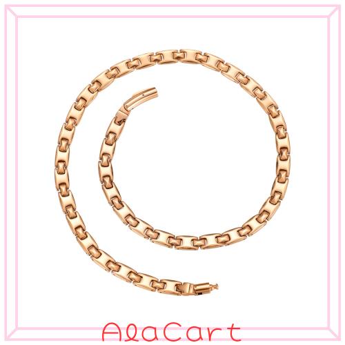 [HyyMe] 34粒 ゲルマニウム ネックレス (純度99.999%) 純チタンネックレス 人気 静電気除去 ネックレス 崇高な 鉱石 ヘマタイトおしゃれ