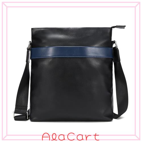 URBANWAYS ショルダーバッグ メンズ 本革 斜めがけ 肩掛け 人気 縦型 メッセンジャーバッグ 12.9インチiPad収納可 2way 軽量 防水 通勤