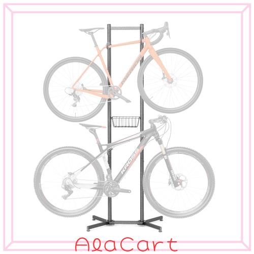 CXWXC 自転車 スタンド 室内 1台 / 2台 省スペース 横置き 倒れない ディスプレイスタンド (TY-GJ001-A4)