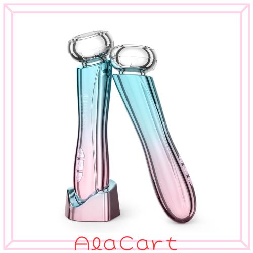 美顔器 EMS リフトアップ RF温冷美顔器 イオン導出 イオン導入 多機能美容器 1台10役【EMS微電流 RF温冷 6種類モード 5段階レベル 3色LED