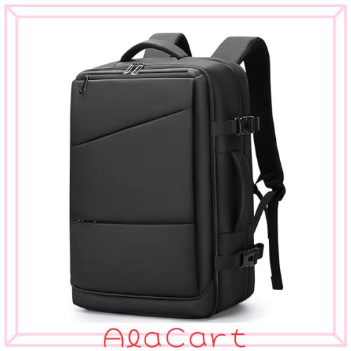 [FENRUIEN] リュック ビジネスリュック メンズ 大容量 41L USB充電ポート 大容量 2way マチ拡張 17.3インチPC収納可能 ビジネスバッグ 通