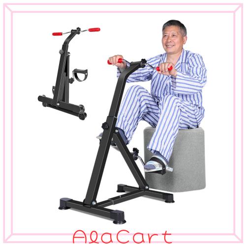 折りたたみエアロバイク 家庭用 静音 上肢と下肢の運動 フィットネスバイク スピンバイク トレーニングバイク バイクフィットネス 室内自