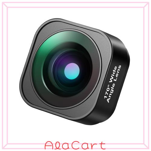 NEEWER 170°超広角ズームレンズ コンパチブル Hero 12 Hero 11 Hero 10 Hero 9 ブラックアクションカメラレンズアクセサリー 反射防止/