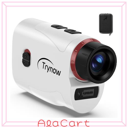 ゴルフレーザー距離計 MINI ミニ 最大1200YD 専用ケース付き 0.05秒瞬間測定 光学6倍望遠 高透過レンズ 超小型 スロープ補正 ピンロック