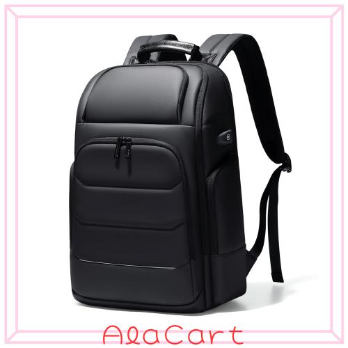 [FENRUIEN] リュック メンズ ビジネスリュック リュックサック 大容量 PCリュック 防水 17インチ ビジネスバッグ マチ拡張 USB充電ポート