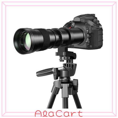 Lightdow 望遠ズームレンズ 420-800mm f/8.3-16 for キヤノンEF/EF-S レンズfor Canon EOS Kiss X10i X10 X9i X9 X8i X7i X6i X5 X4 X3 X