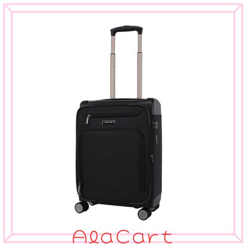 [タビトラ] スーツケース キャリーケース 機内持込 容量拡張可能 TSAロック ソフトタイプ ビジネス 旅行 出張 ダブルキャスター 静音 耐