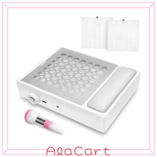 Madenia ネイル集塵機 ネイルコネクター 強力 ネイルダスト - ネイル 集塵機 ネイルダストクリーナー ネイルダストコレクター 強力吸引