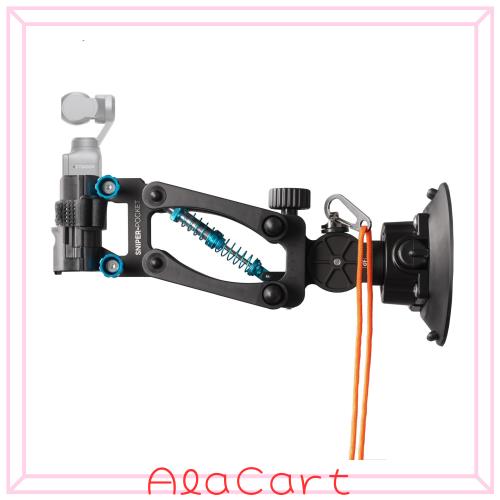 Osmo Pocket 3 車載ホルダー 吸盤スタンド カメラスタンド 吸盤付き ダンピング バネ 車載 吸盤 自由調節 60kg荷重 超強力吸引力 OSMO PO