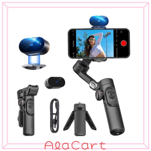 スマホ用AI版3軸ジンバルスタビライザー AIトラッキングiPhone＆Android対応スマートフォンスタビライザー(Smart XE AI)