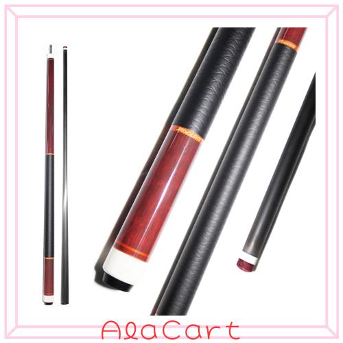 ビリヤード キュー OKHEALING 58インチ19oz 1/2 ジョイント カーボンファイバープール キュースティック 11.8mm キューチップ (Play Cue)