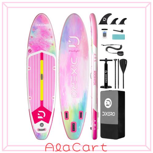 Dixero (ディクセロ) 空気注入式 スタンドアップパドルボード 11フィート x 33インチ 大人用 エクストラワイド パドルボード プレミアム