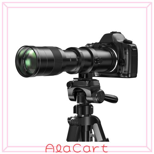 Lightdow 望遠 ズーム レンズ 420-800mm F/8.3-16 対応キヤノンEF/EF-S レンズ for Canon EOS Kiss X10i X10/250D X9i X9 X8i X7i X6i X5