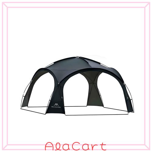 シェードテント、150Dオックスフォードポリエステル耐久性のあるシェードテントアウターテント、防風性と防水性のターポリン、複数人に適