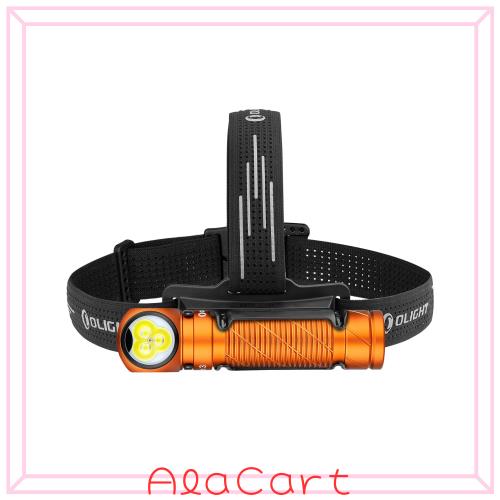 OLIGHT(オーライト) Perun 3 LED ヘッドライト 充電式 懐中電灯 ヘルメット ライト フラッシュライト head lamp ledライト 白＆赤 3000ル